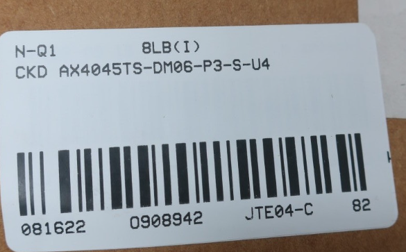 CKD AX4045TS-DM06-P3-S-U4 ABSODEX INDEXER ROTARY ENCODER - MRO INDUSTRIAL