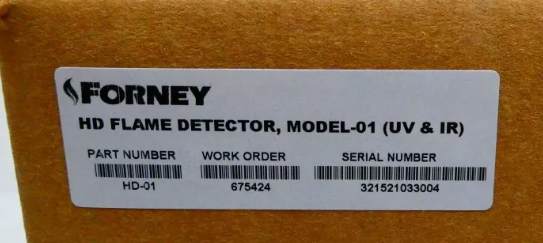 FORNEY HD-01 HD FLAME DETECTOR OTHER SENSOR - MRO INDUSTRIAL