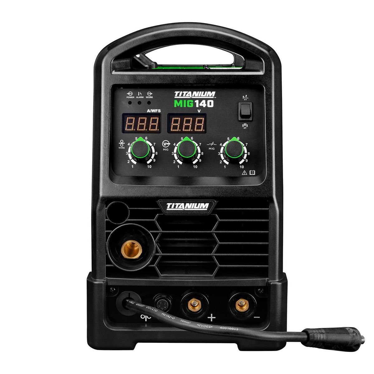 Titanium MIG 140 Professional Welder with 120V Input - 57863 - Ferredepot
