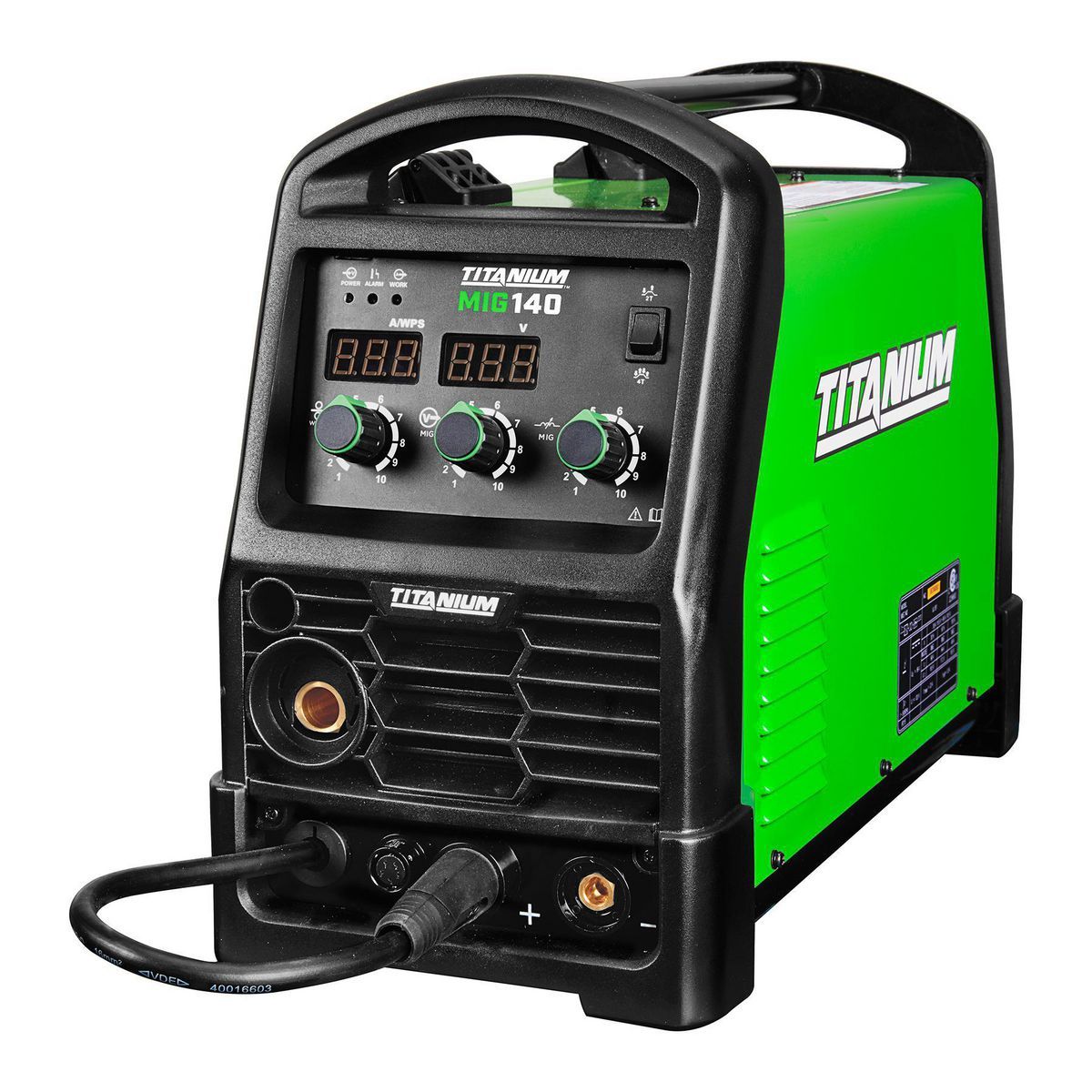 Titanium MIG 140 Professional Welder with 120V Input - 57863 - Ferredepot