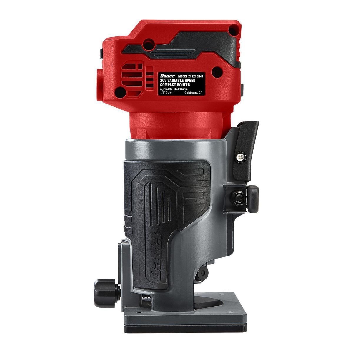 Bauer 20V Brushless Cordless Variable Speed Compact Router, Tool Only - 58803 - Ferredepot