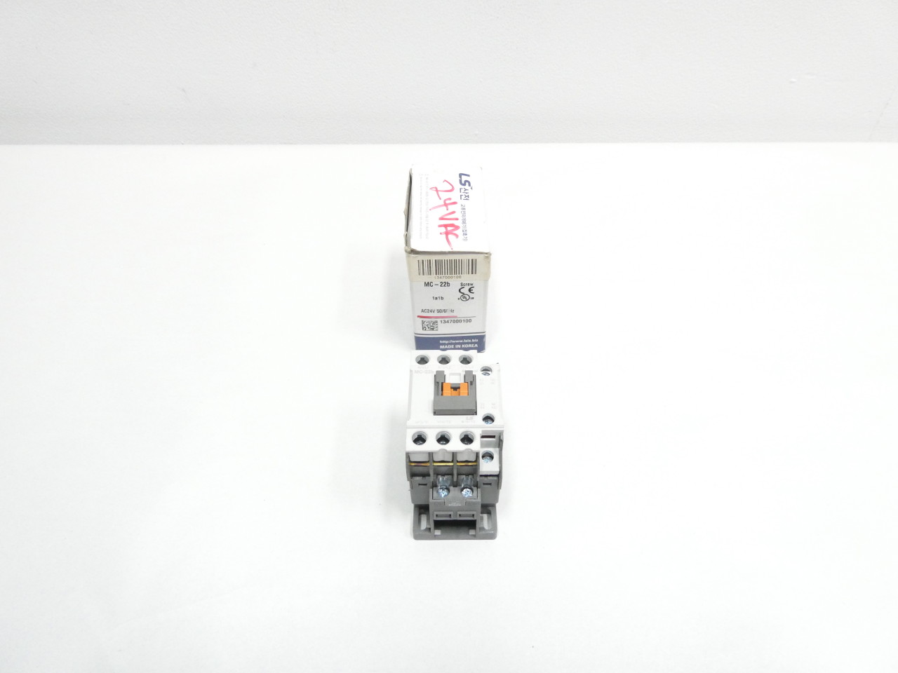 LS ELECTRIC MC-22B 24V-AC 22A AMP 15HP AC CONTACTOR - MRO INDUSTRIAL