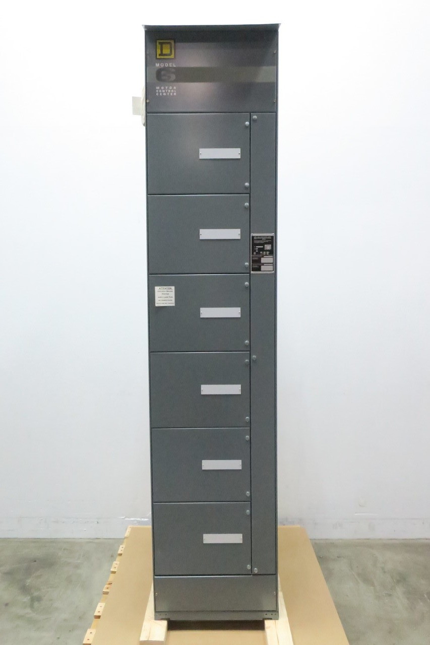SQUARE D MODEL 6 TYPE 1A 1200A AMP MCC SECTION - MRO INDUSTRIAL