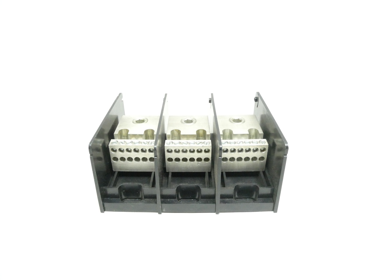 FERRAZ SHAWMUT MPDB69083 POWER DISTRIBUTION BLOCK 3PH 1000V 380A TERMINAL AND CONTACT BLOCK ...