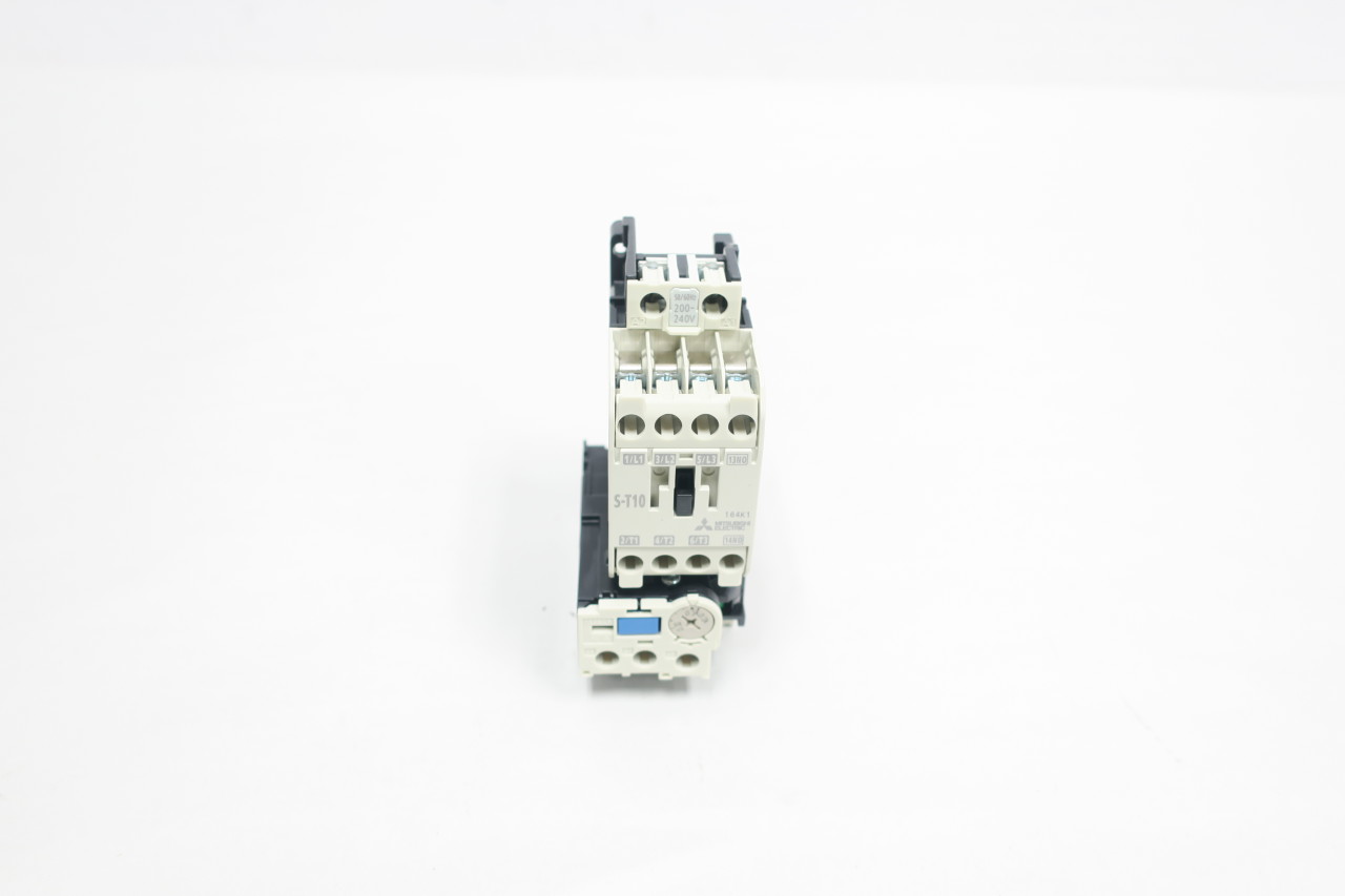 MITSUBISHI MS0-T10 200-240V-AC 5HP FULL VOLTAGE STARTER - MRO INDUSTRIAL