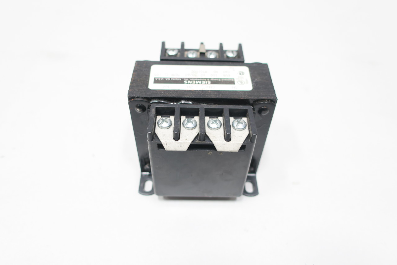 SIEMENS MT0100C 100VA 120/240V-AC 24V-AC VOLTAGE TRANSFORMER - MRO ...