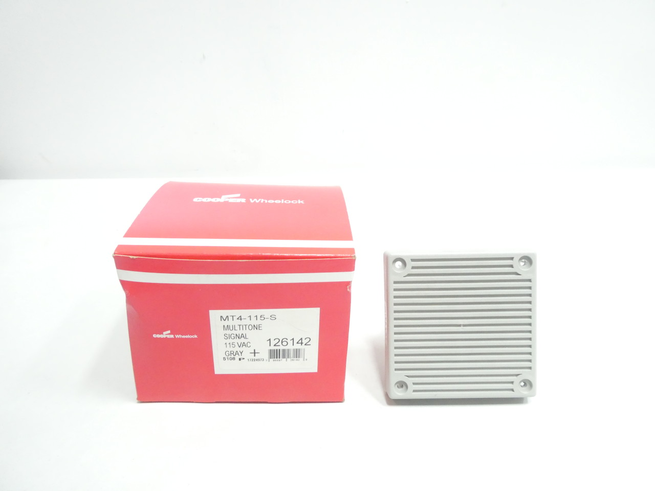 COOPER WHEELOCK MT4-115-S 8TON VERTICAL STROBE WALL LIGHT 120V-AC ...