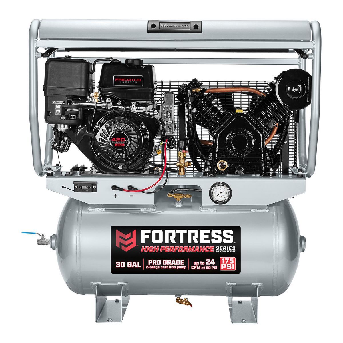 Fortress 30 Gallon, 420 cc Truck Bed Compressor - 59373 - Ferredepot