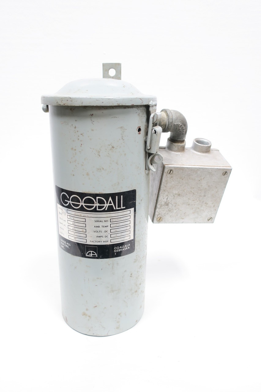 GOODALL NSOWSA 20-6 N CATHODIC PROTECTION RECTIFIER 1PH 1.8A AMP 115V ...