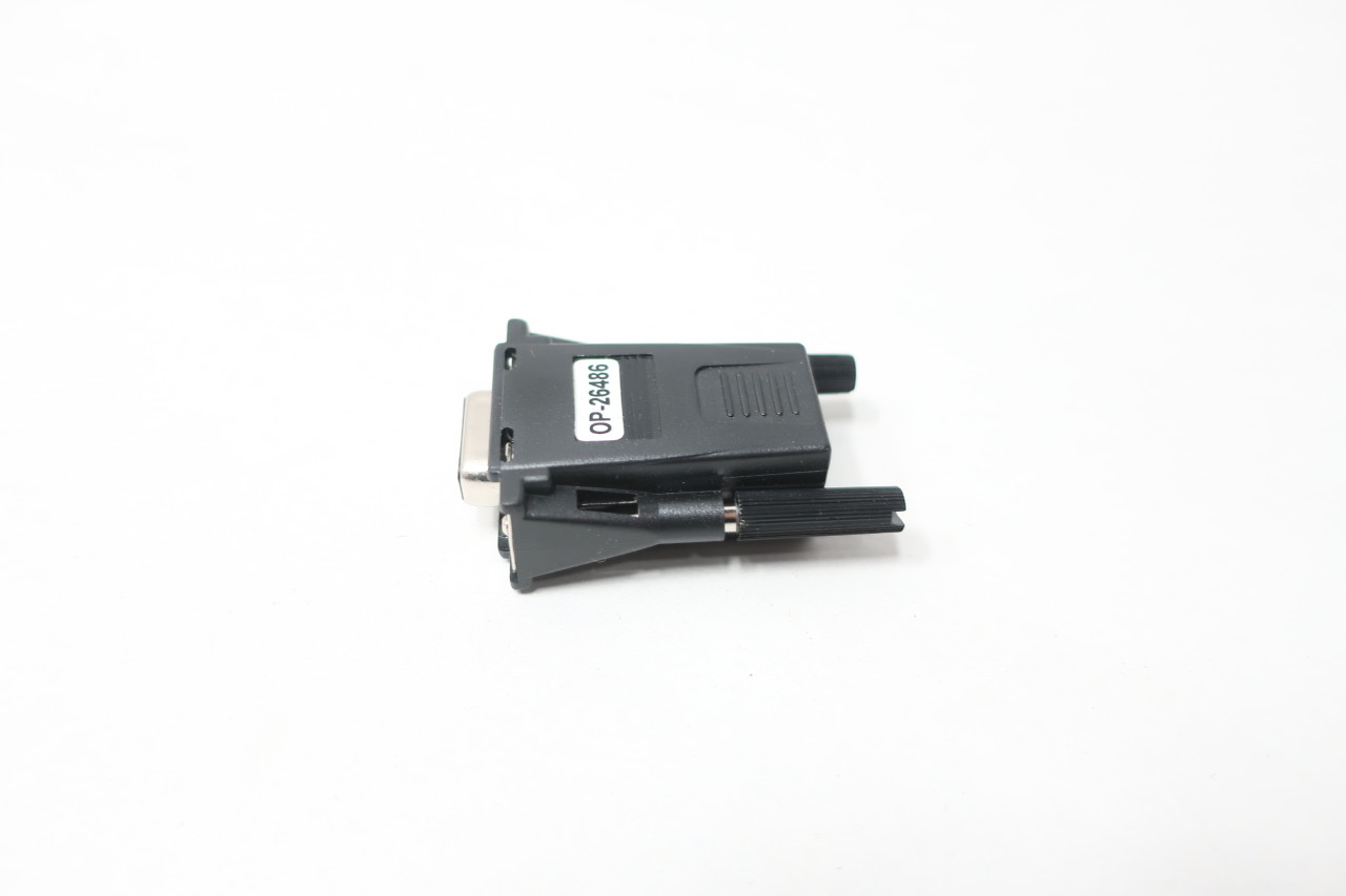 KEYENCE OP-26486 D-SUB 9-PIN CONNECTOR - MRO INDUSTRIAL