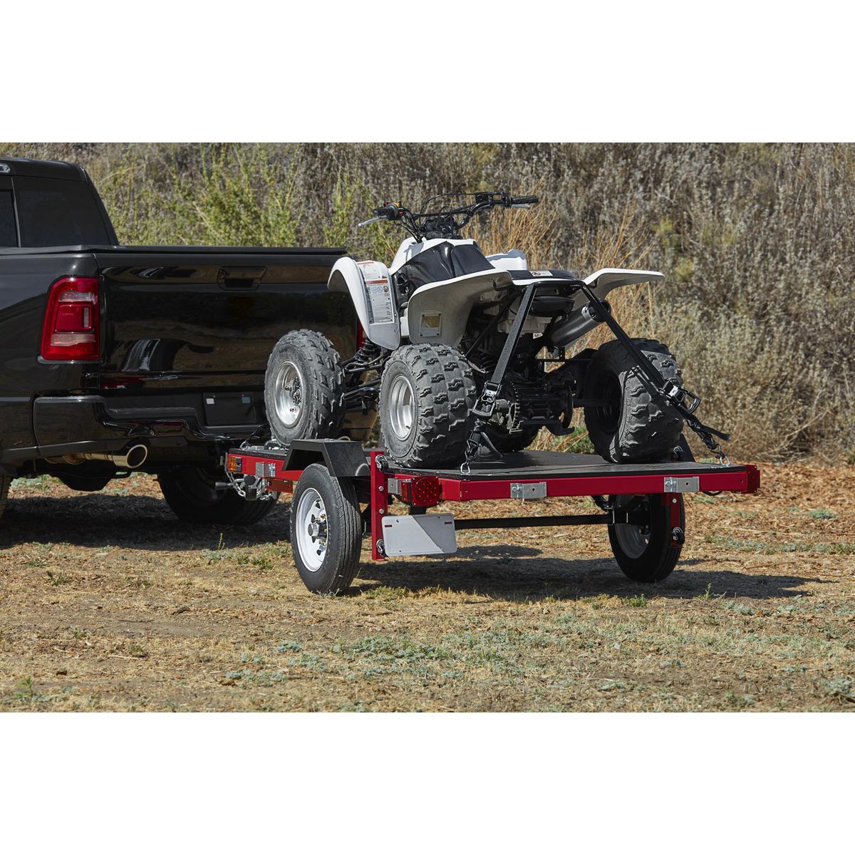Haul-Master 1720 lb. Capacity 48 in. x 96 in. Super Duty Folding ...