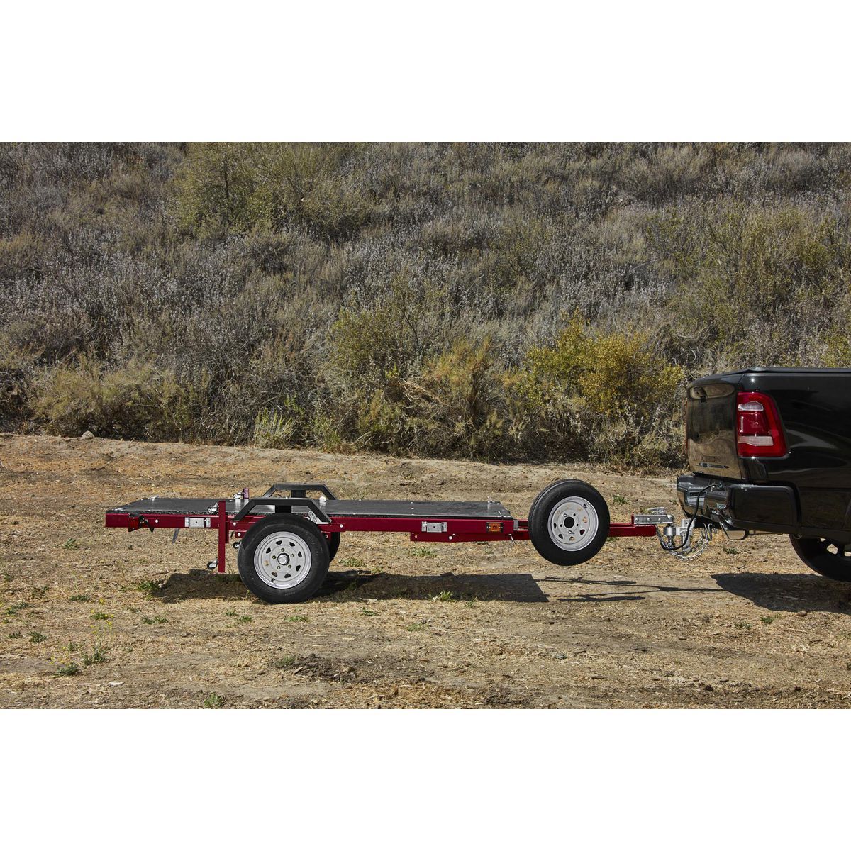 Haul-Master 1720 lb. Capacity 48 in. x 96 in. Super Duty Folding ...