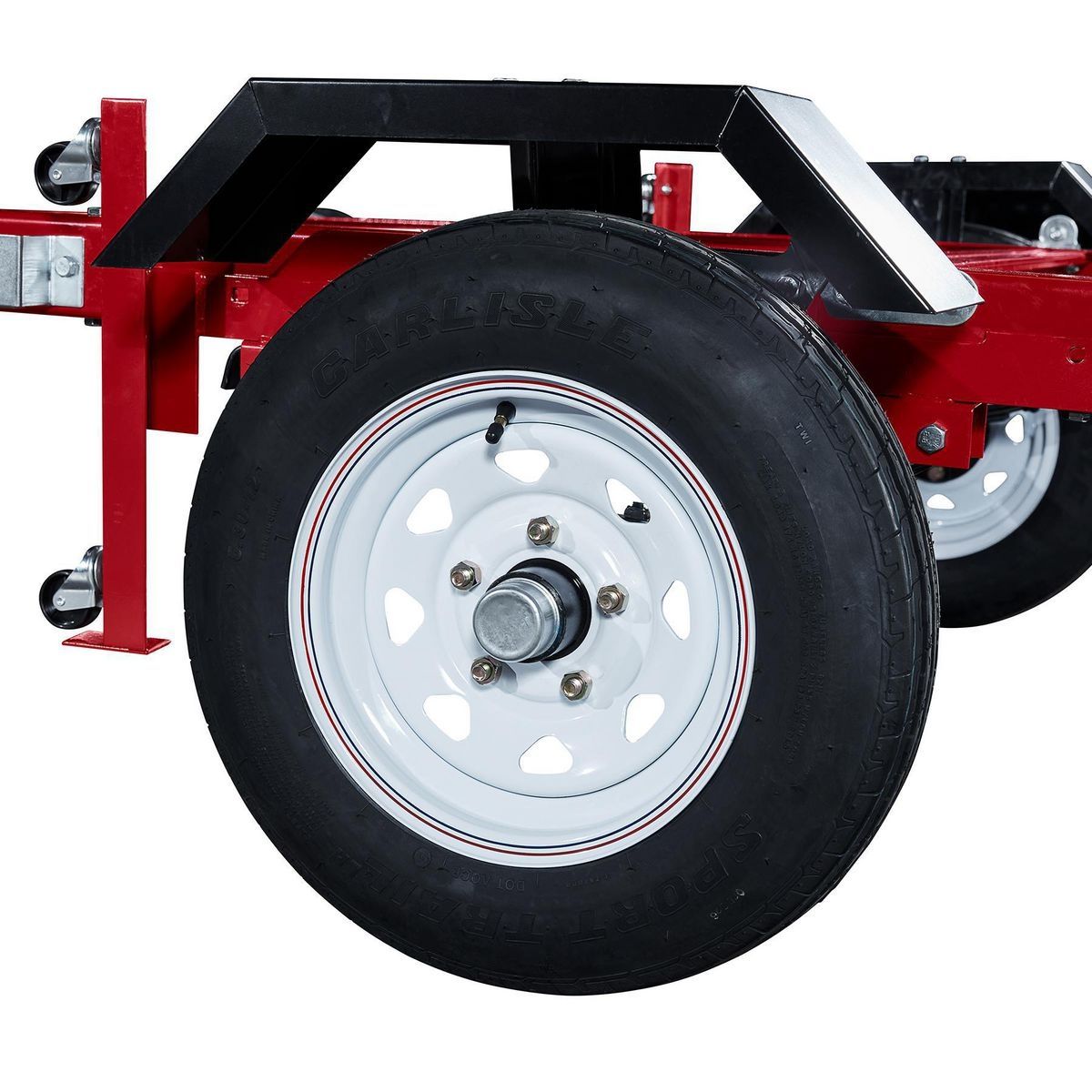 Haul-Master 1720 lb. Capacity 48 in. x 96 in. Super Duty Folding ...