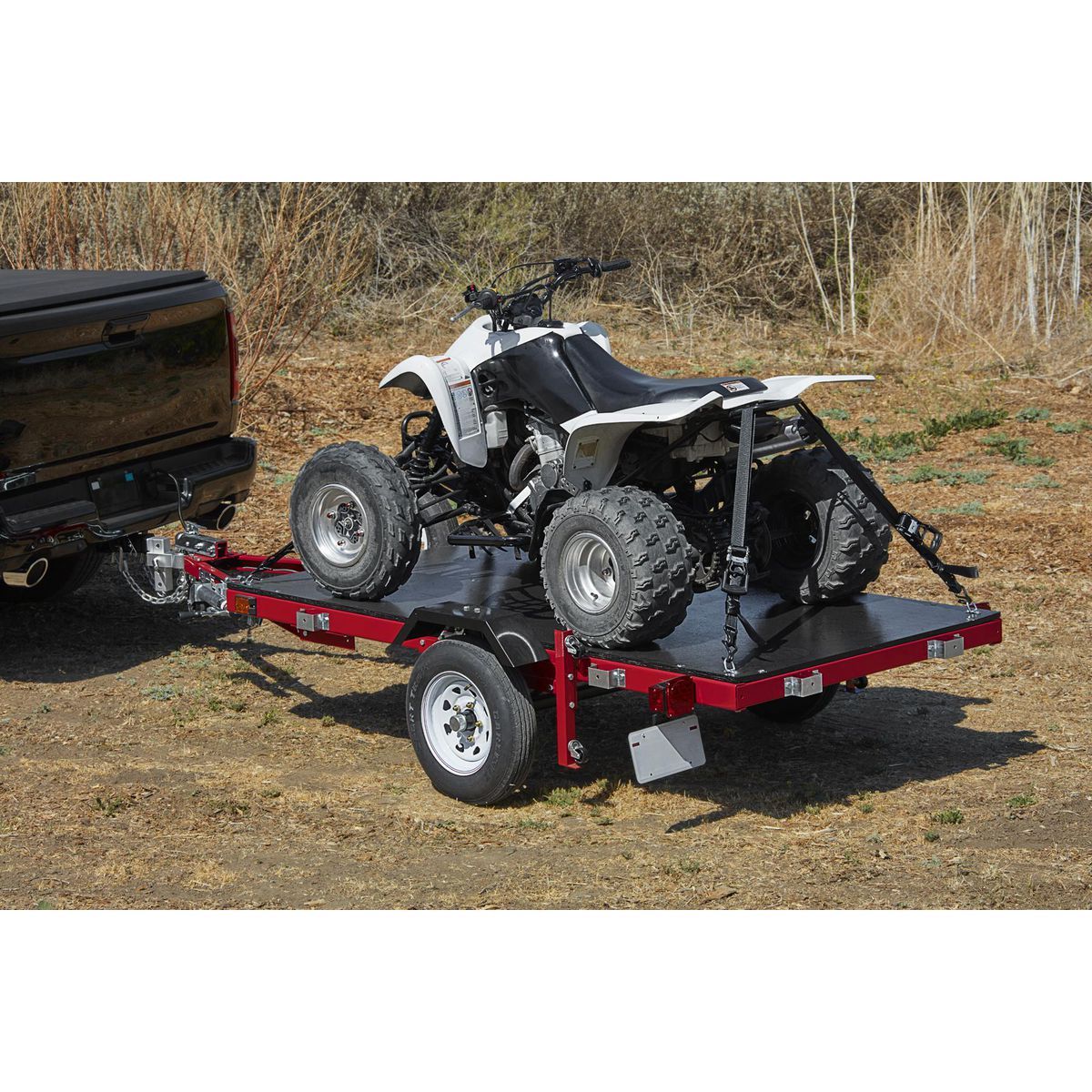 Haul-Master 1720 lb. Capacity 48 in. x 96 in. Super Duty Folding ...