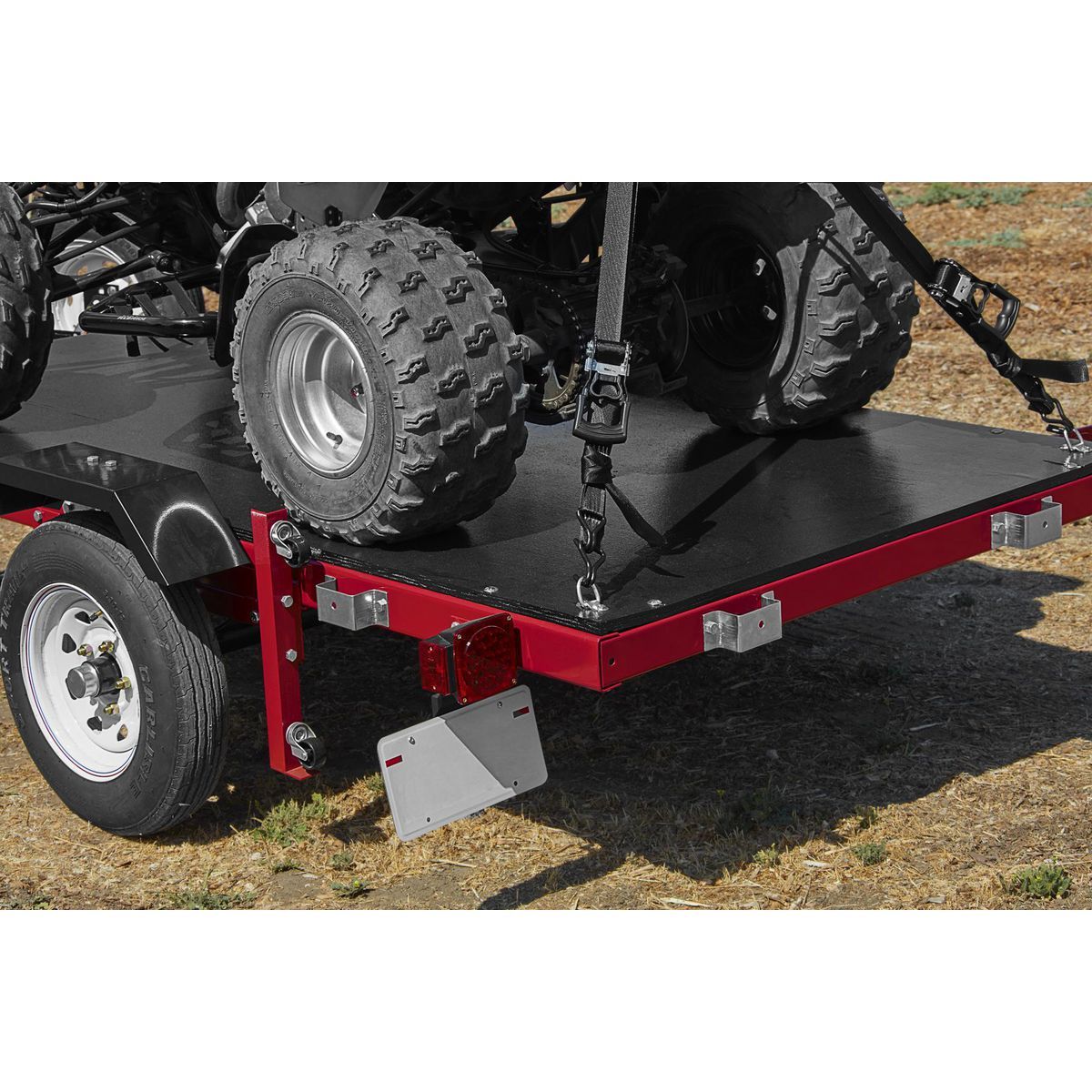 Haul-Master 1720 lb. Capacity 48 in. x 96 in. Super Duty Folding ...