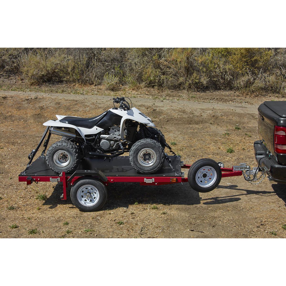 Haul-Master 1720 lb. Capacity 48 in. x 96 in. Super Duty Folding ...