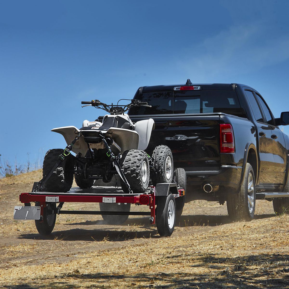 Haul-Master 1720 lb. Capacity 48 in. x 96 in. Super Duty Folding ...