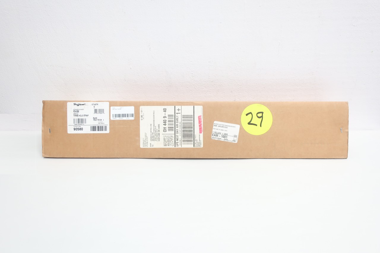 HOFFMAN PGH3S8 THREE HOLE STRAP ENCLOSURE PARTS AND ACCESSORY - MRO ...