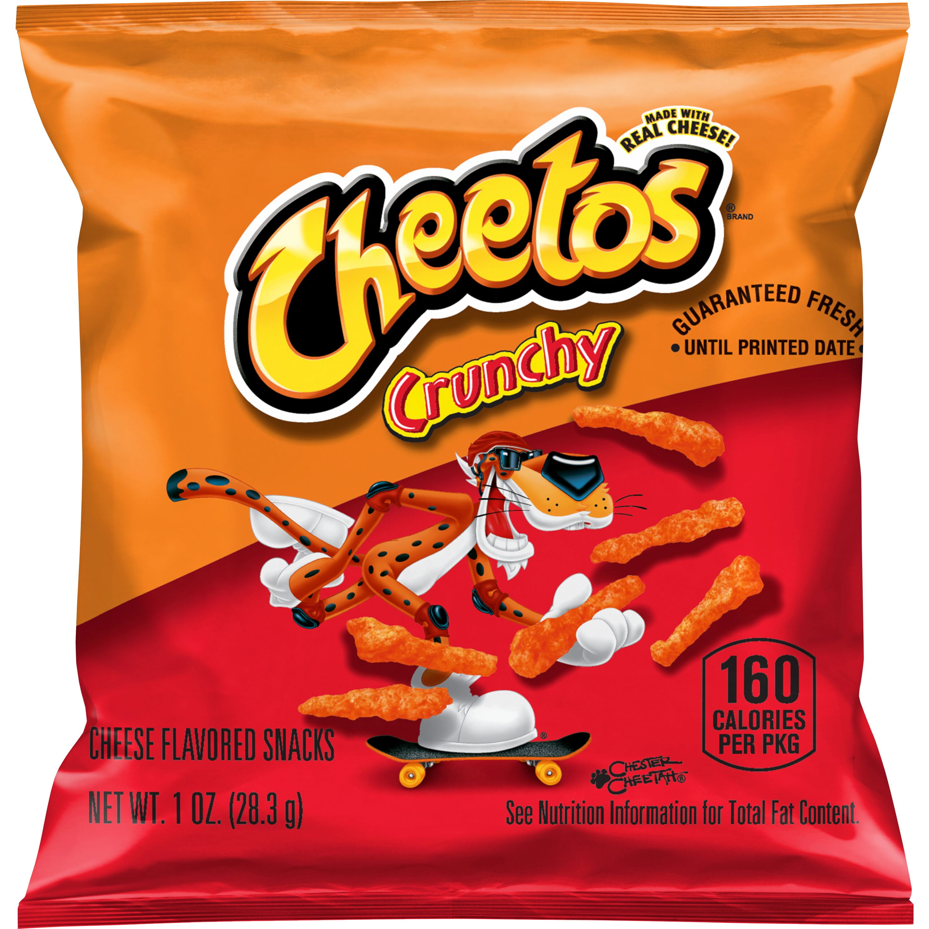 Botana Cheetos Crujientes con Sabor a Queso Bolsa de 1 oz - MrSnack