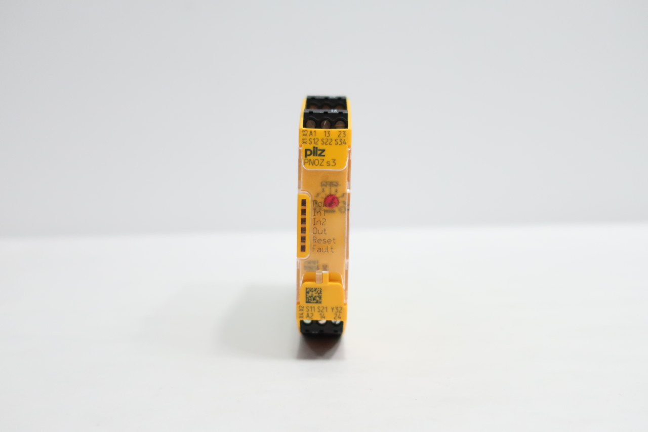 PILZ PNOZ S3 24VDC 2N/O 750103 24V-DC SAFETY RELAY - MRO INDUSTRIAL