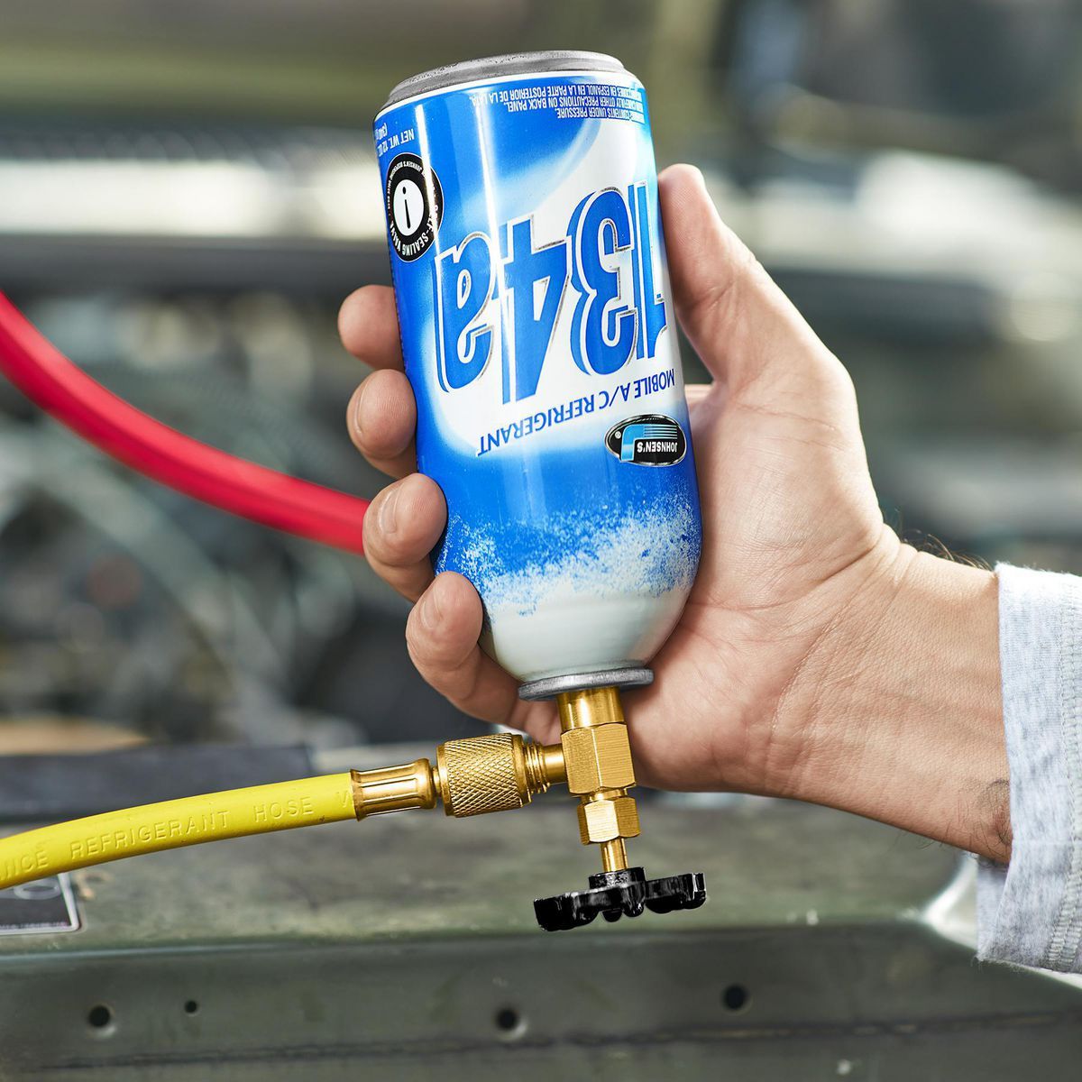 Pittsburgh R134a Self-Sealing A/C Refrigerant Can Tap Valve - 58638 - Ferredepot