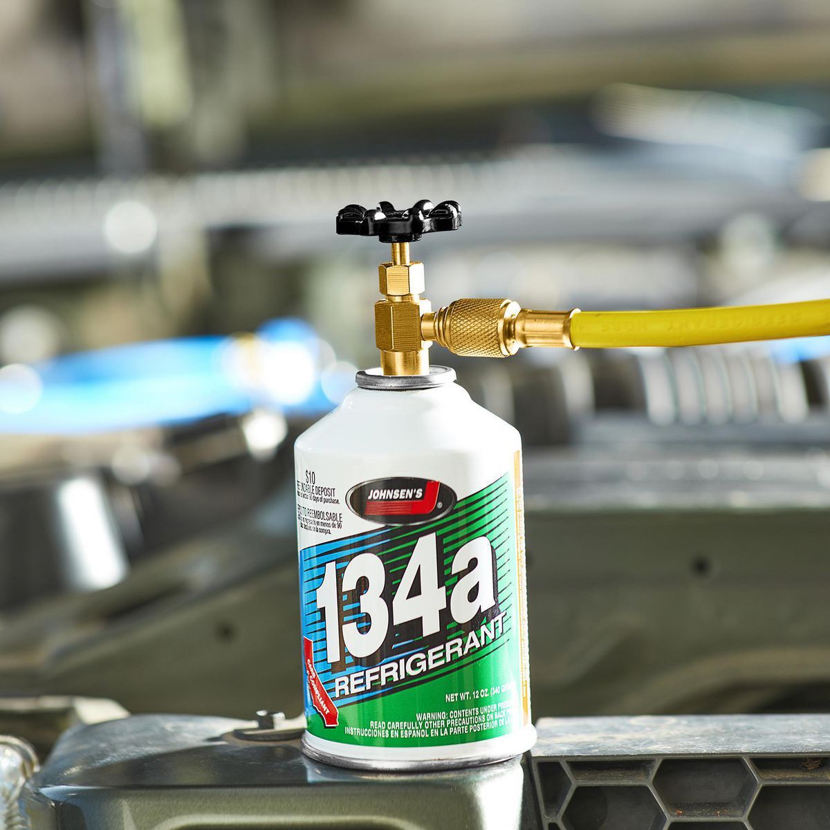 Pittsburgh R134a Self-Sealing A/C Refrigerant Can Tap Valve - 58638 ...