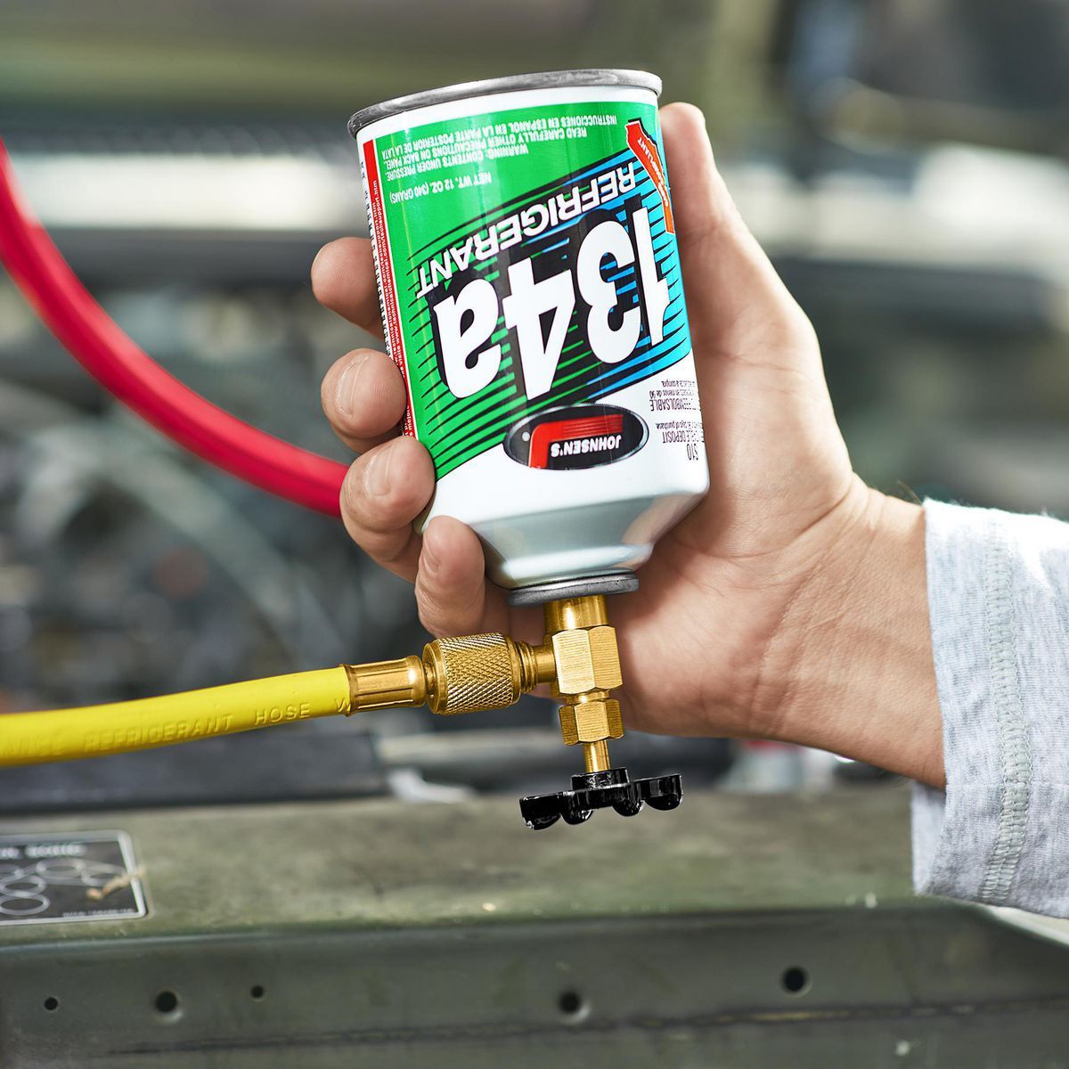 Pittsburgh R134a Self-Sealing A/C Refrigerant Can Tap Valve - 58638 ...