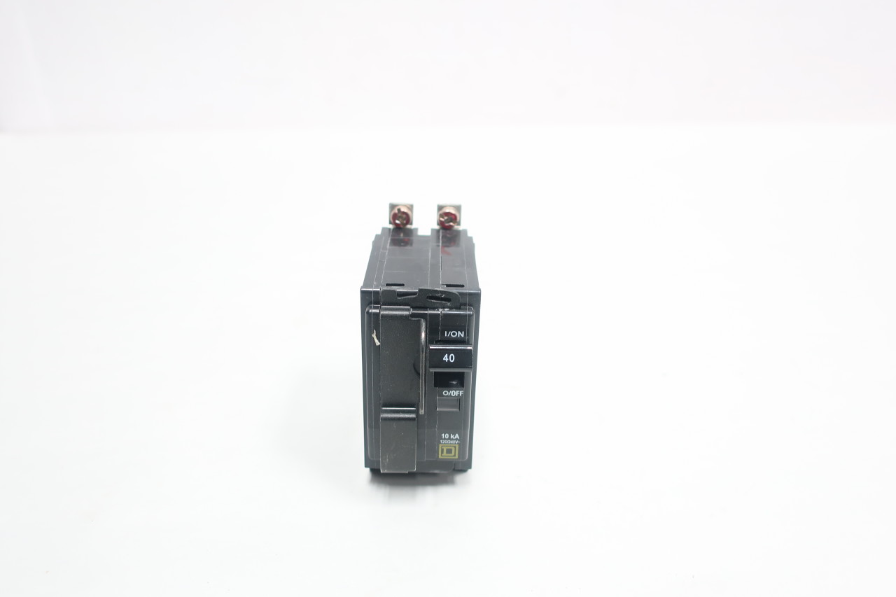 SQUARE D QOB240 2P 40A AMP 120/240V-AC MINIATURE CIRCUIT BREAKER - MRO INDUSTRIAL