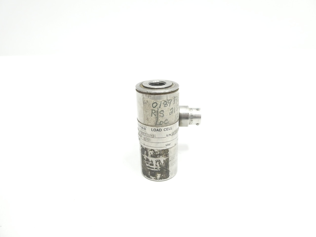 SENSOTEC RF/1098-02 LOAD CELL 2000LB TEST EQUIPMENT - MRO INDUSTRIAL