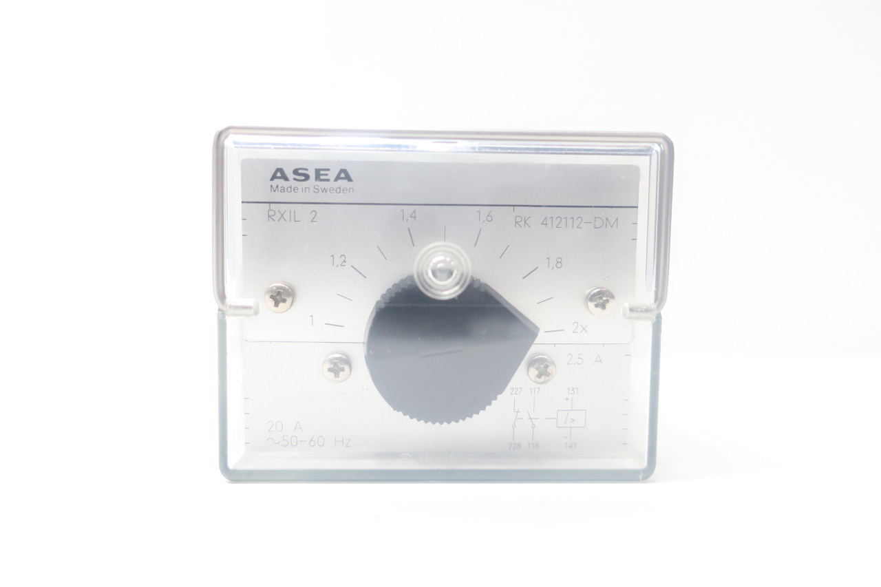ASEA RXIL2 RK412112-DM 20A PLUG-IN RELAY - MRO INDUSTRIAL