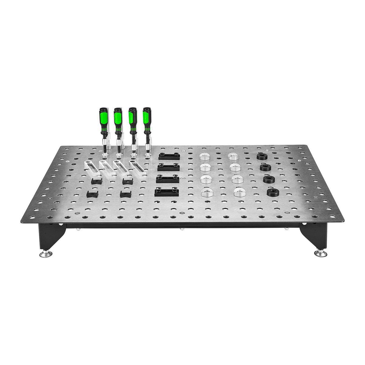Titanium 36 in. x 24 in. Modular Welding Table with Welding Fit-Up Kit ...