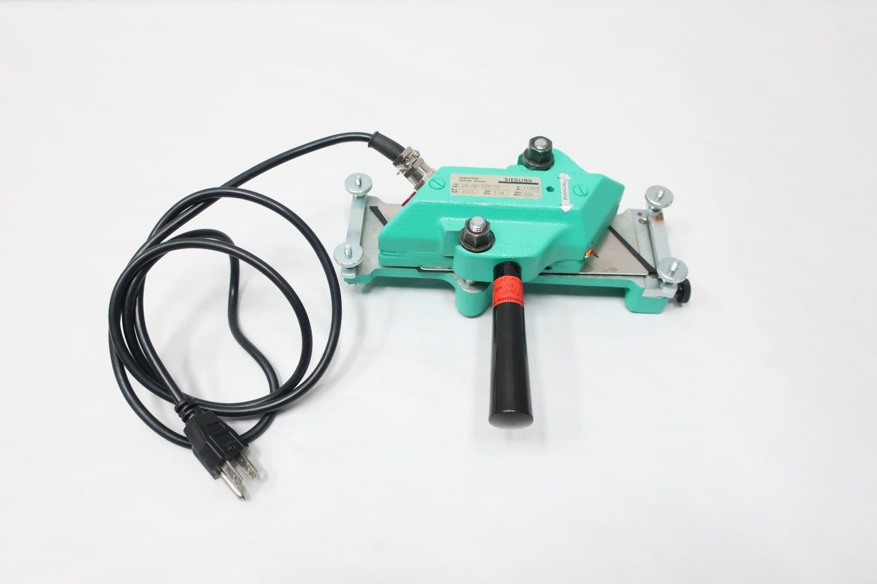 SIEGLING SB-HP-120/50 HEATING PRESS FOR BONDED SPLICES WIRE SPLICE KIT ...