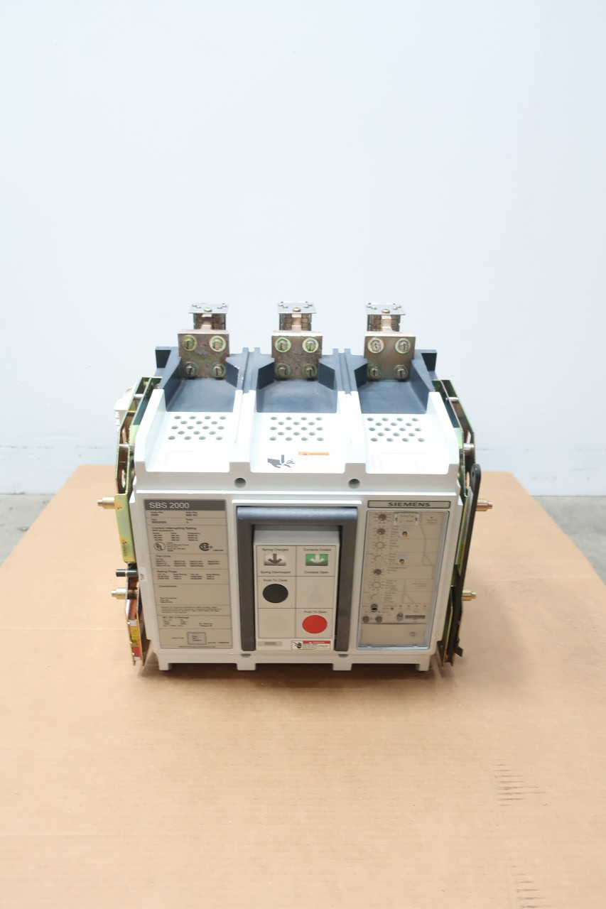 SIEMENS SBS2020DV SBS2000 ENCASED SYSTEM 3P 2000A AMP 600V-AC OTHER ...