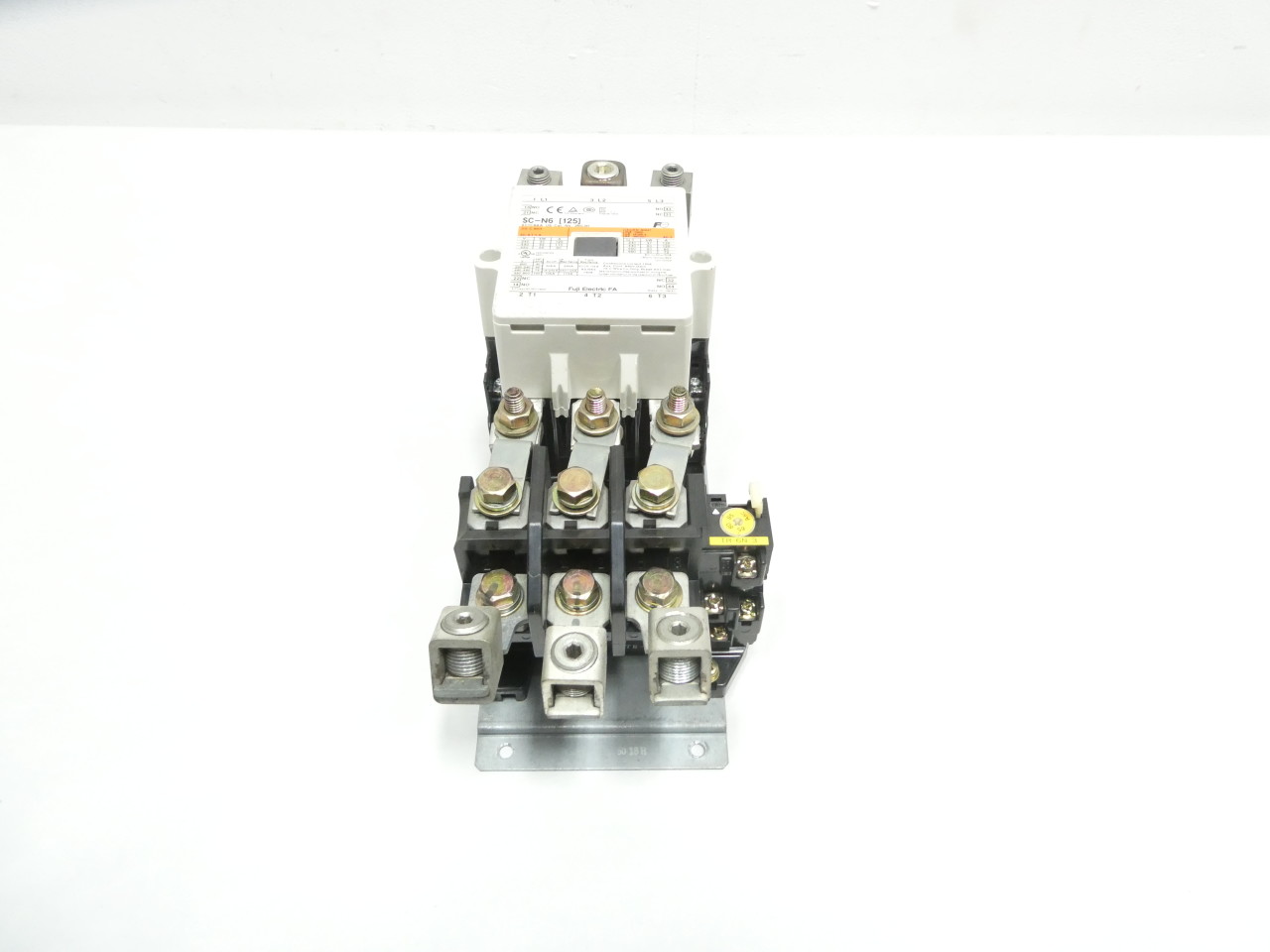 FUJI SC-N6 MOTOR STARTER 120V-AC 120V-DC 75HP COMBINATION STARTER - MRO ...
