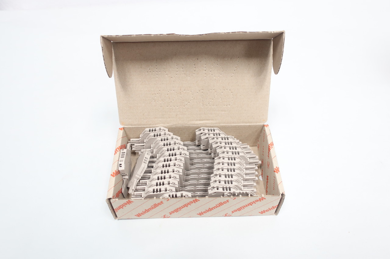 WEIDMULLER SIHA 3/G20 BOX OF 25 TERMINAL AND CONTACT BLOCK - MRO INDUSTRIAL