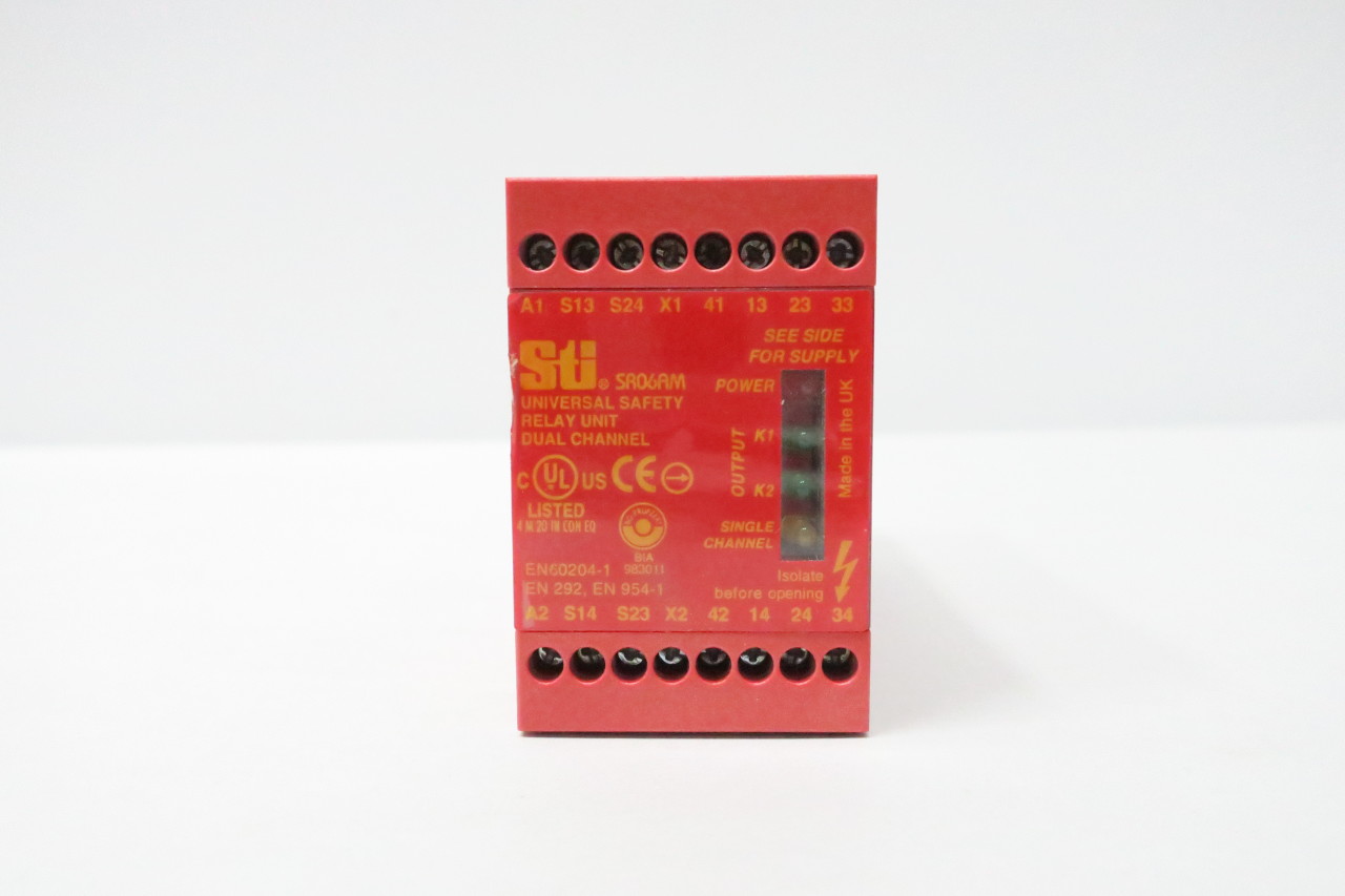 STI SR06AM SAFETY RELAY - MRO INDUSTRIAL