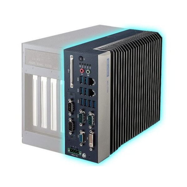 Advantech Intel 6th/7th Generation Core i Desktop Compact Fanless System - MIC-7700Q-00A2 ...