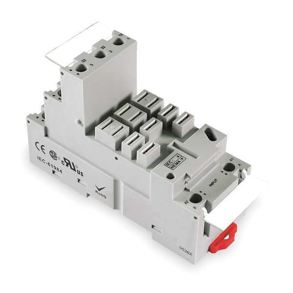 Dayton Relay Socket, Elevator, Square, 11 Pin, 25A - 1EGR3 - FerreDepot