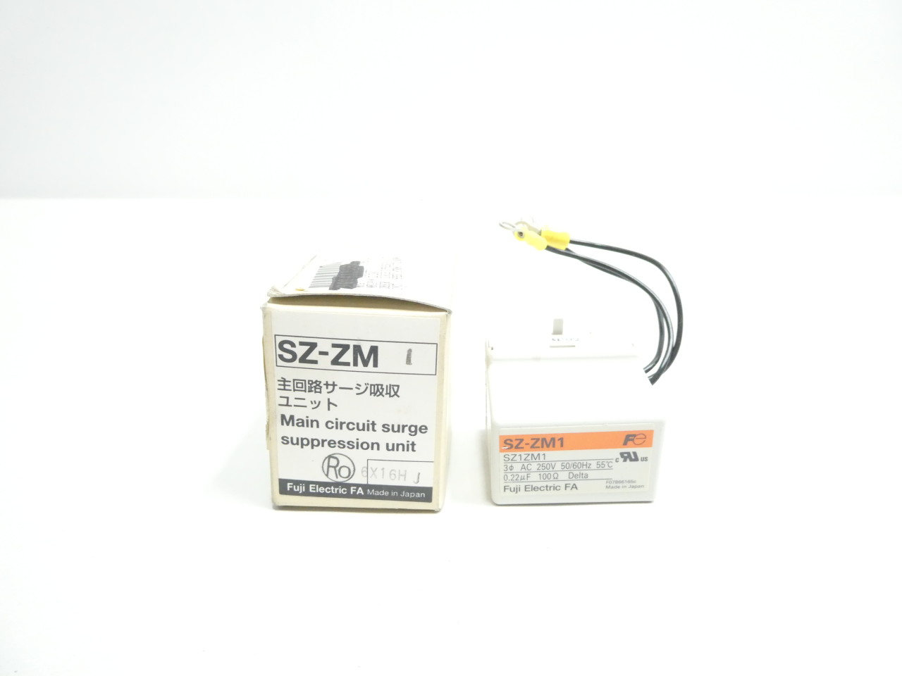 FUJI ELECTRIC SZ-ZM1 MAIN CIRCUIT 250V-AC SURGE SUPPRESSOR - MRO INDUSTRIAL