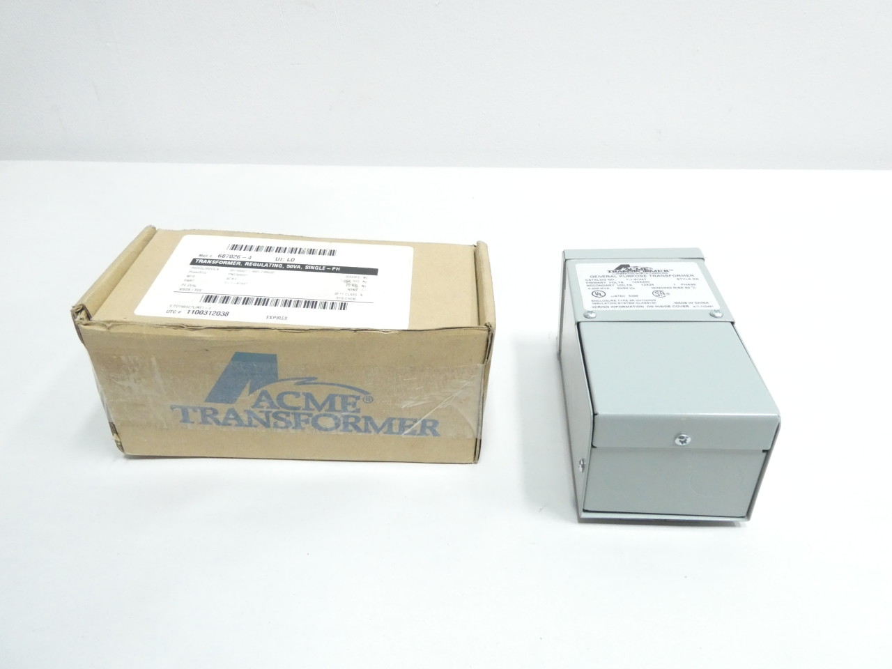 ACME TRANSFORMER T-1-81047 GENRAL PURPOSE TRANSFORMER 1PH 120/240V-AC ...