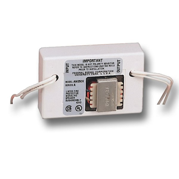 Federal Signal Speaker/Amplifier Connector Kit - AM25CK - FerreDepot