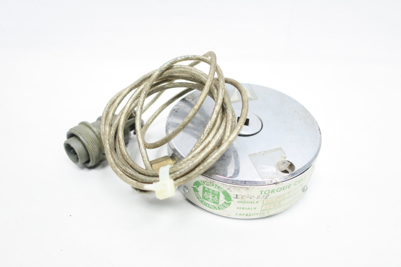 AKO TSD011 TORQUE CELL 10LB/FT TEST EQUIPMENT - MRO INDUSTRIAL