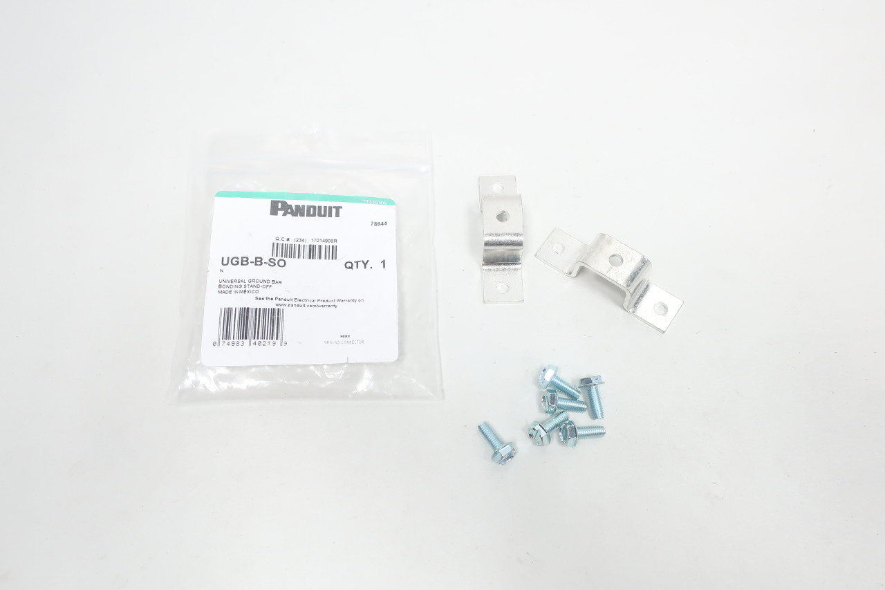 PANDUIT UGB-B-SO UNIVERSAL GROUNDING BAR STANDOFF ENCLOSURE PARTS AND ...