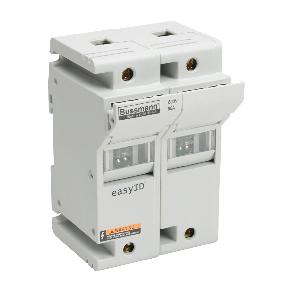 CH60J2I - Bussmann modular fuse holder, with indicator, accepts Class J ...