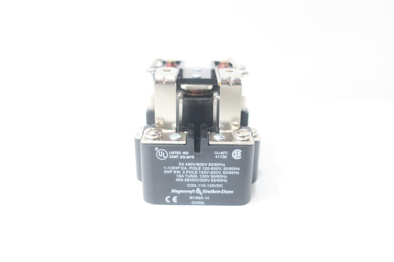 STRUTHERS-DUNN W199X-14 POWER 110-125V-DC OTHER RELAY - MRO INDUSTRIAL