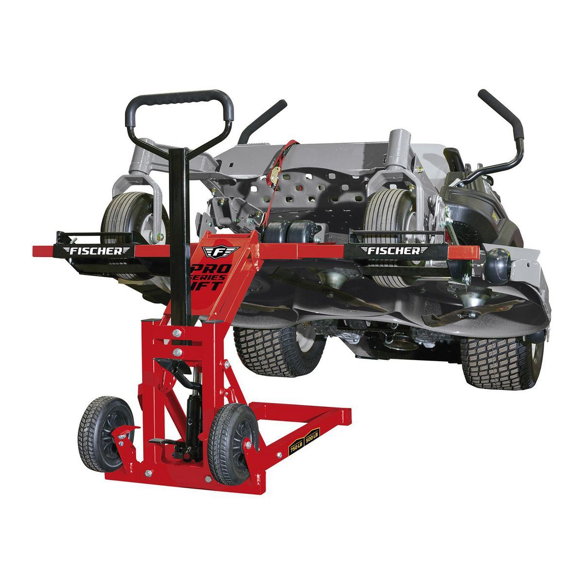Fischer 750 lb. Heavy Duty ATV/Mower High Lift Jack - 63298 - Ferredepot