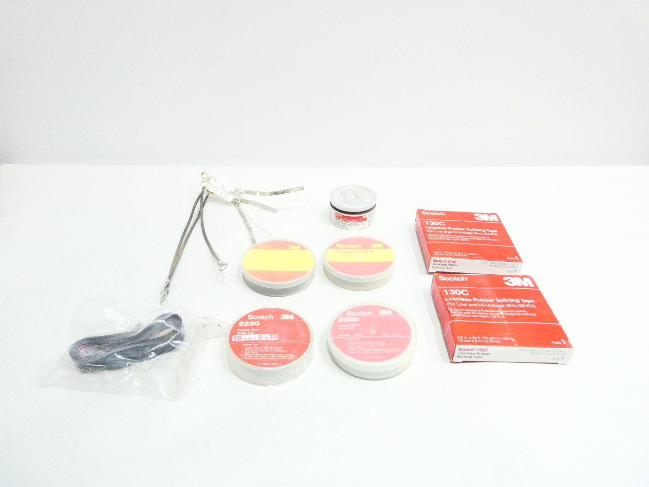 SCOTCH 80-9020-0210-6 K-TAPE TERMINATION KIT 5-15KV-AC WIRE SPLICE KIT ...