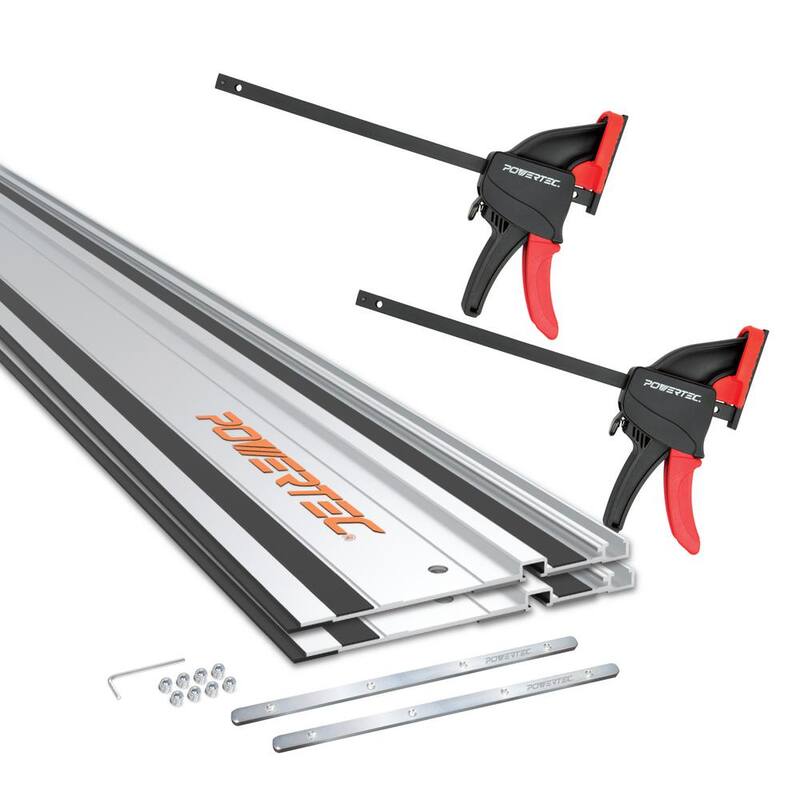 Set de unión de riel guía de sierra de 110 pulgadas para Makita/Festool (2 rieles de 55 pulgadas ...