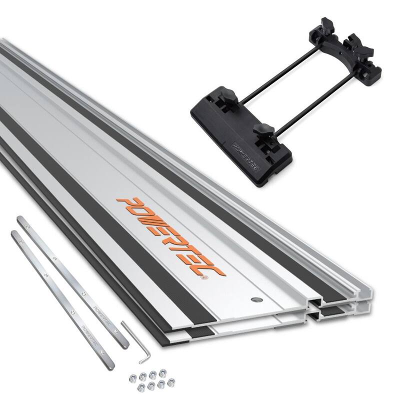 SET DE UNIÓN DE RIEL GUÍA PARA SIERRA DE RIEL DE 110 PULGADAS PARA MAKITA/FESTOOL, 2x55 PULGADAS ...