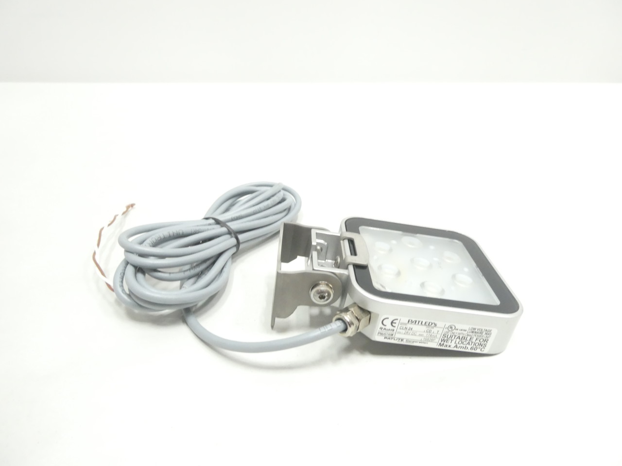 PATLITE CLN-24 SPOTLIGHT LED 24V-DC LIGHT FIXTURE - MRO INDUSTRIAL